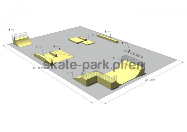 Sample skatepark 060309 - Building skatepark and design skateparks ...